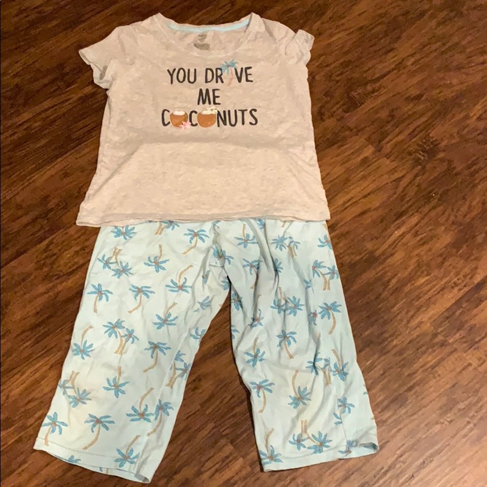 You Drive Me Coconuts With Coconut Trees Pajamas - Gem